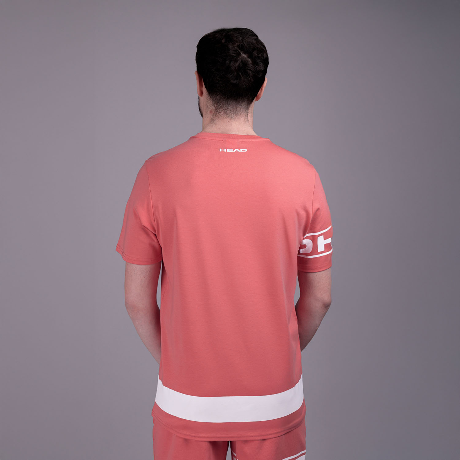 Head Proplayer Men's Padel T-Shirt - Grapefruit